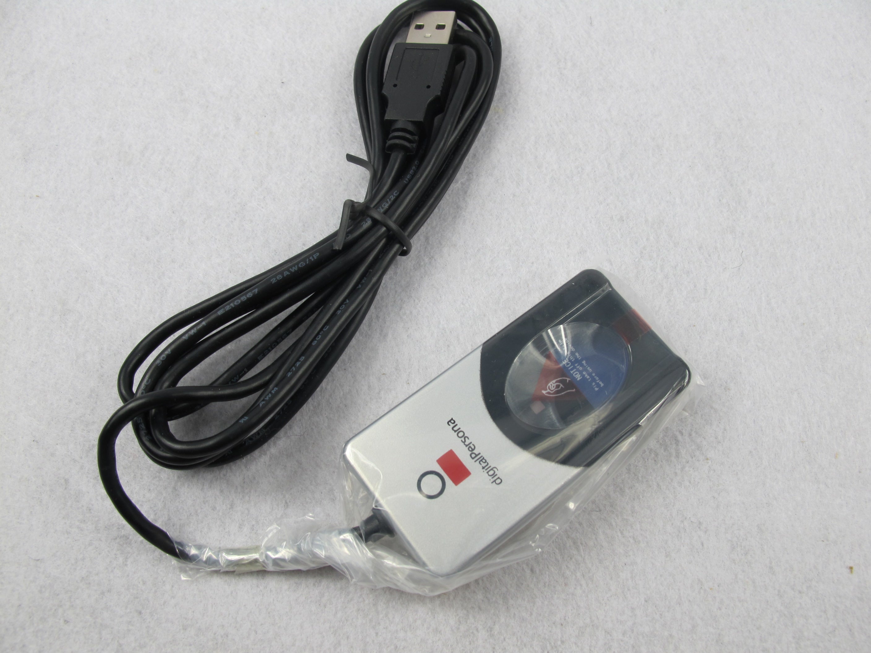 Original DigitalPersona U.are.U 4500 URU4500 USB blue LED rugged Biome ...